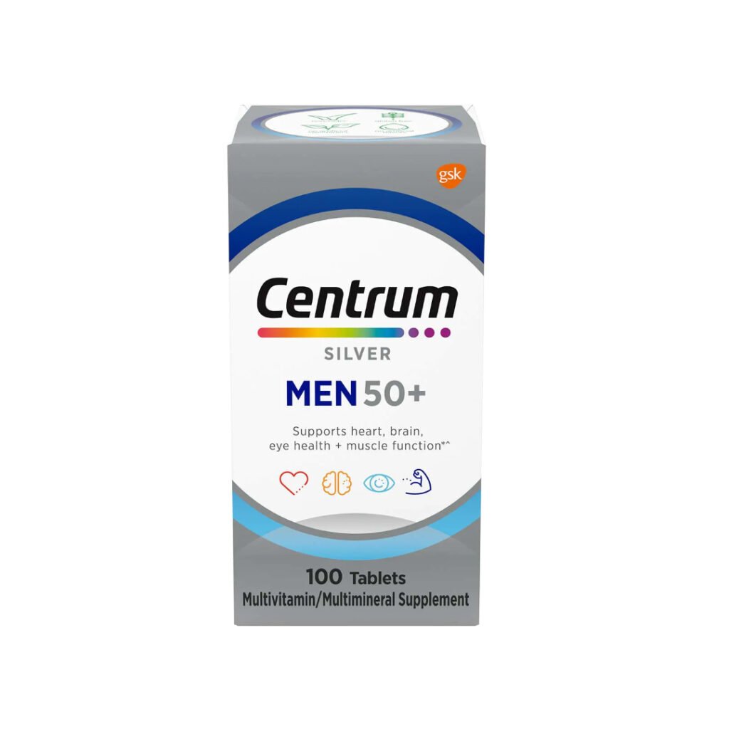 Gsk Multivitamins Centrum Silver Men 50+ In Pakistan » Dawa Online